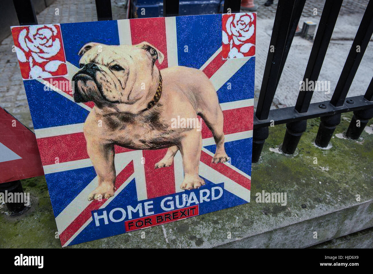 Bulldog union jack hi-res stock photography and images - Alamy