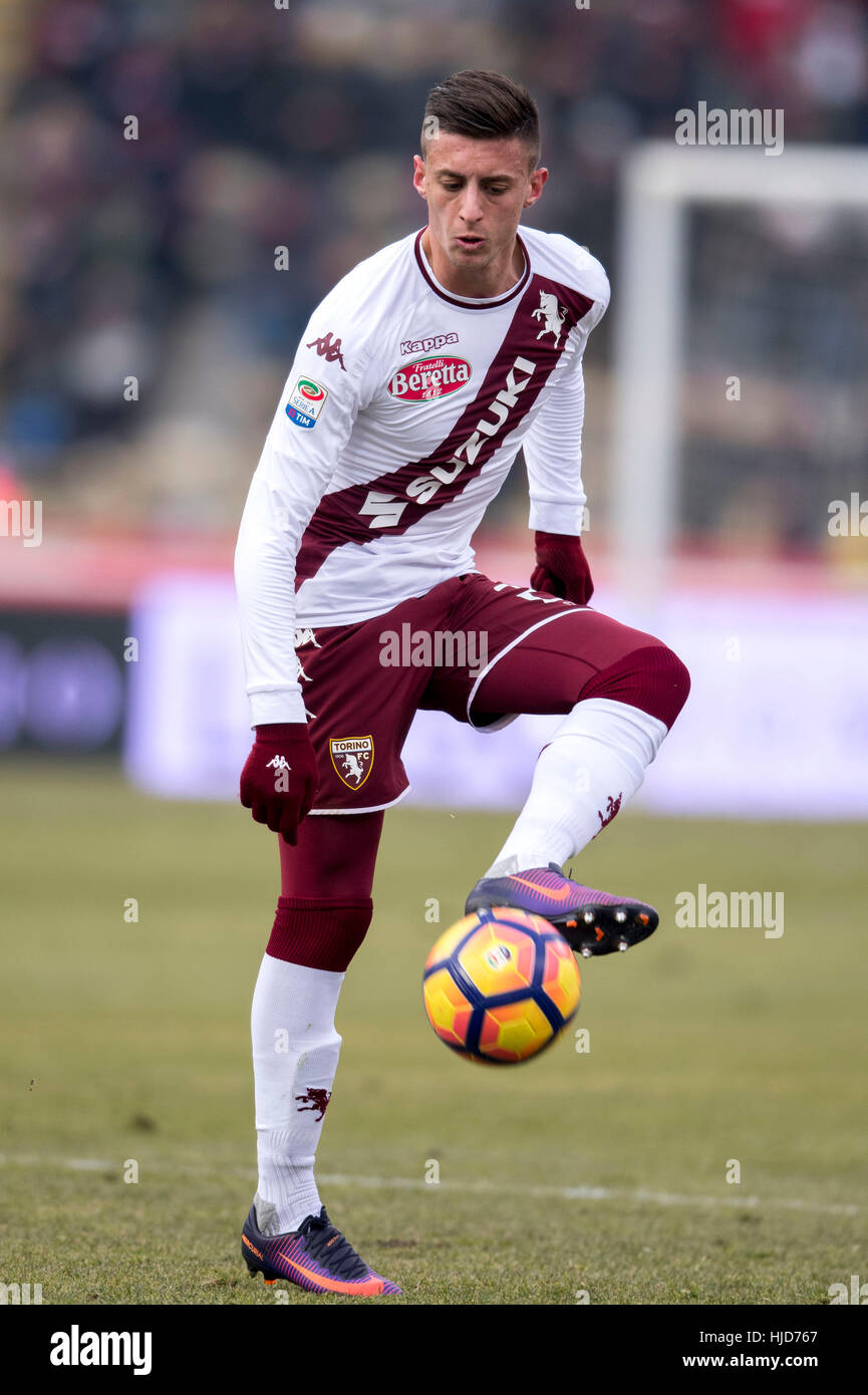 Bologna, Italy. 22nd Jan, 2017. Antonio Barreca (Torino) Italian "Serie ...