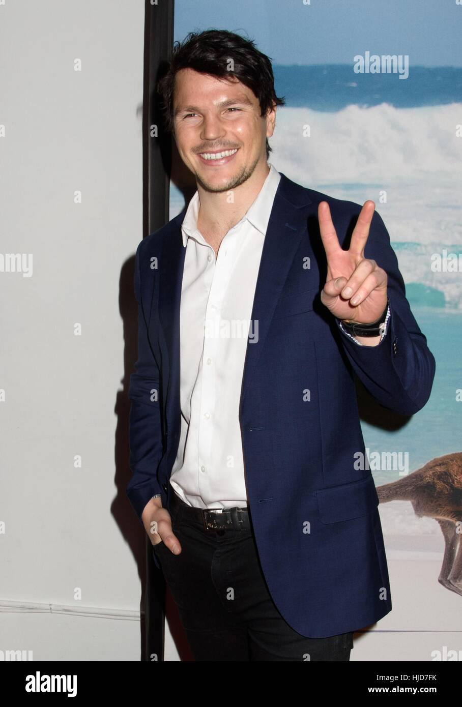 New York, USA. 23rd Jan, 2017. Dan Churchill in attendance for Tourism ...