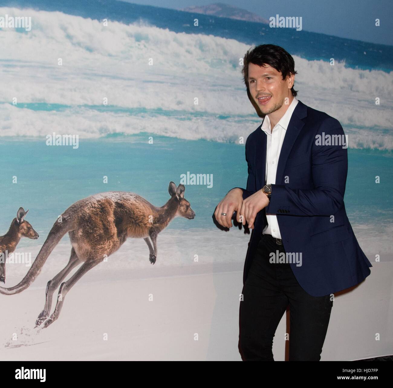 New York, USA. 23rd Jan, 2017. Dan Churchill in attendance for Tourism ...