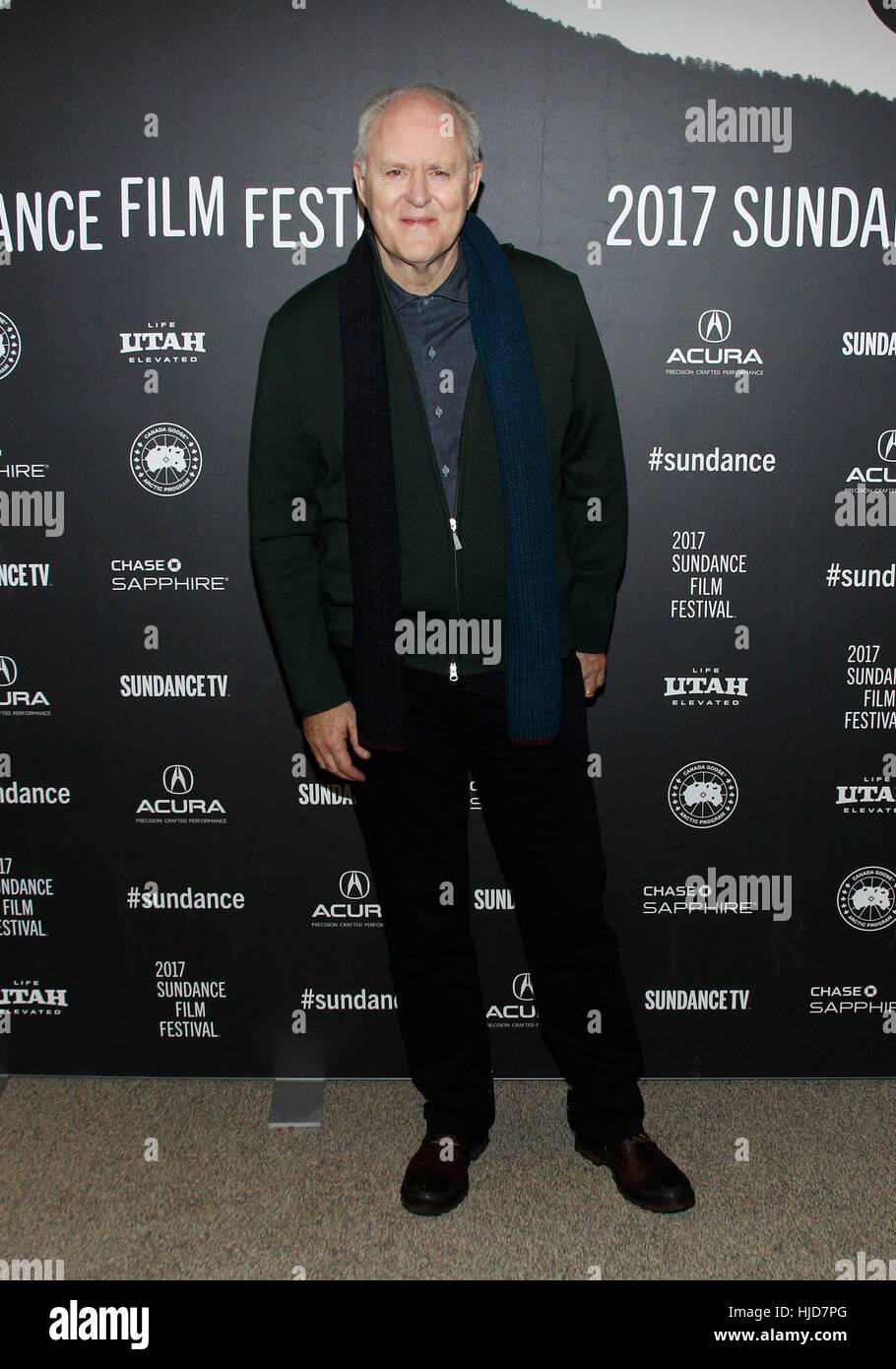 Park City, USA. 23rd Jan, 2017. John Lithgow at arrivals for 'Beatriz ...