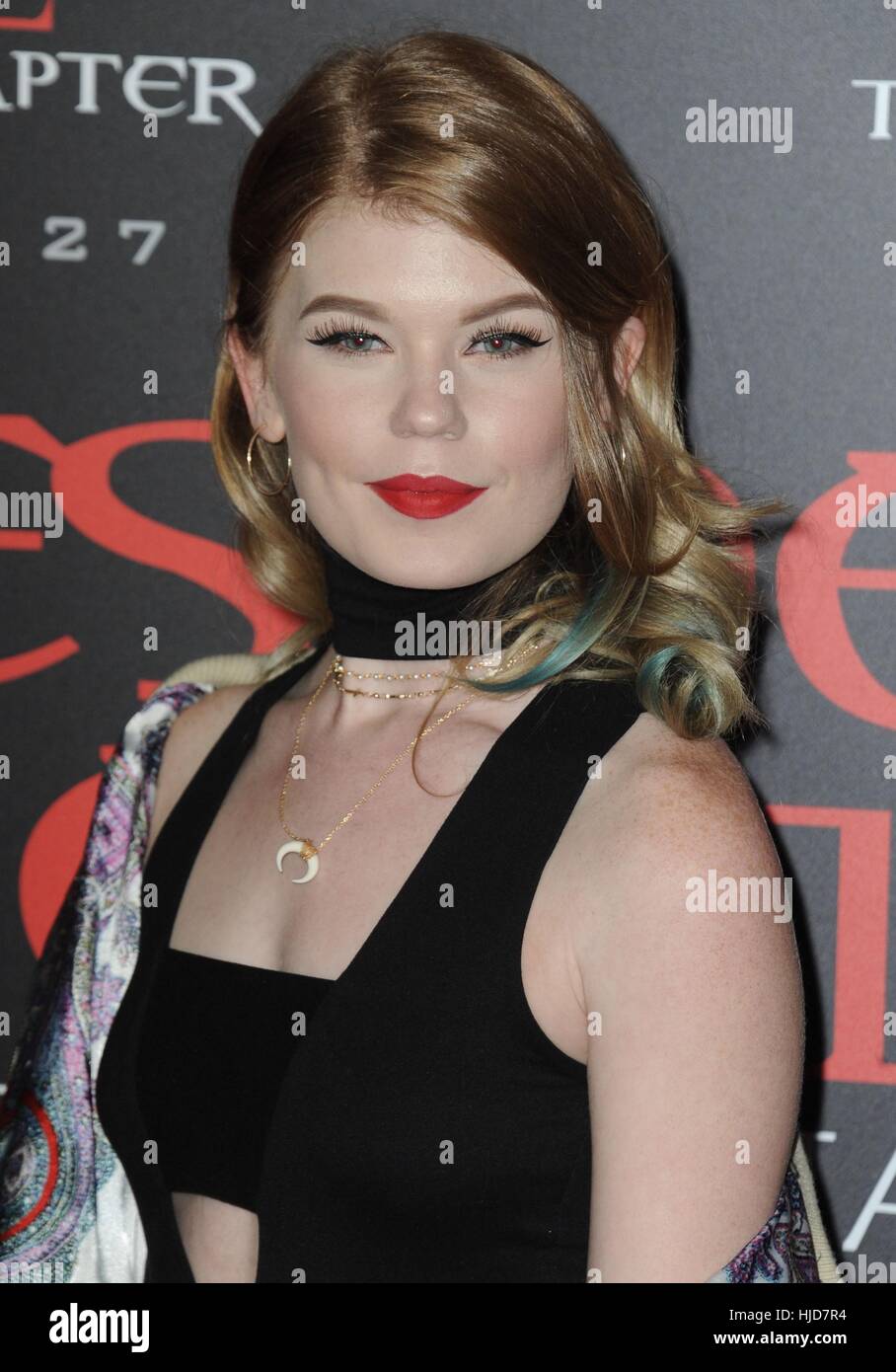 Los Angeles, USA. 23rd Jan, 2017. Jody Steel at arrivals for 'Resident ...