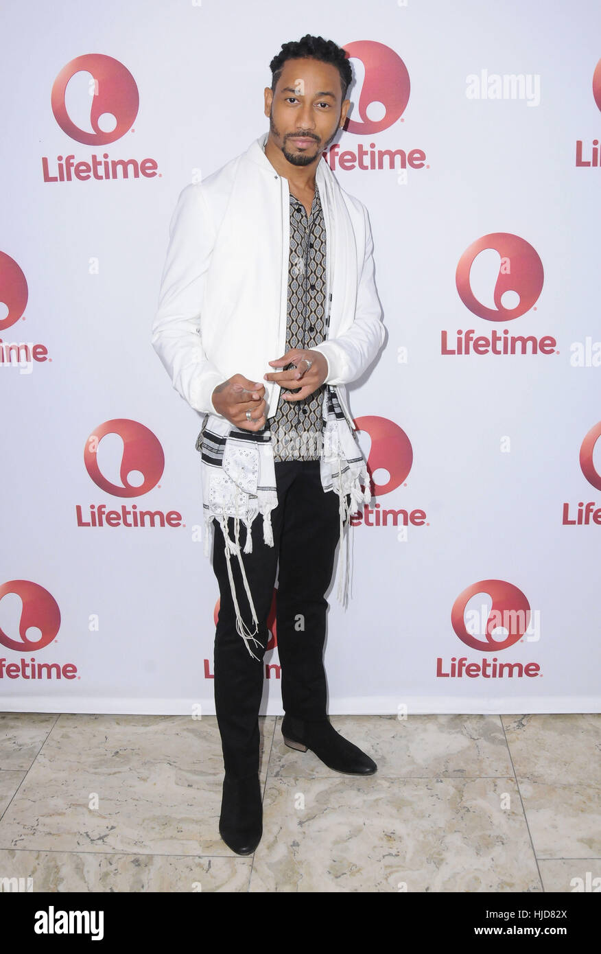 West Hollywood, California, USA. 23rd Jan, 2017. Brandon T. Jackson ...