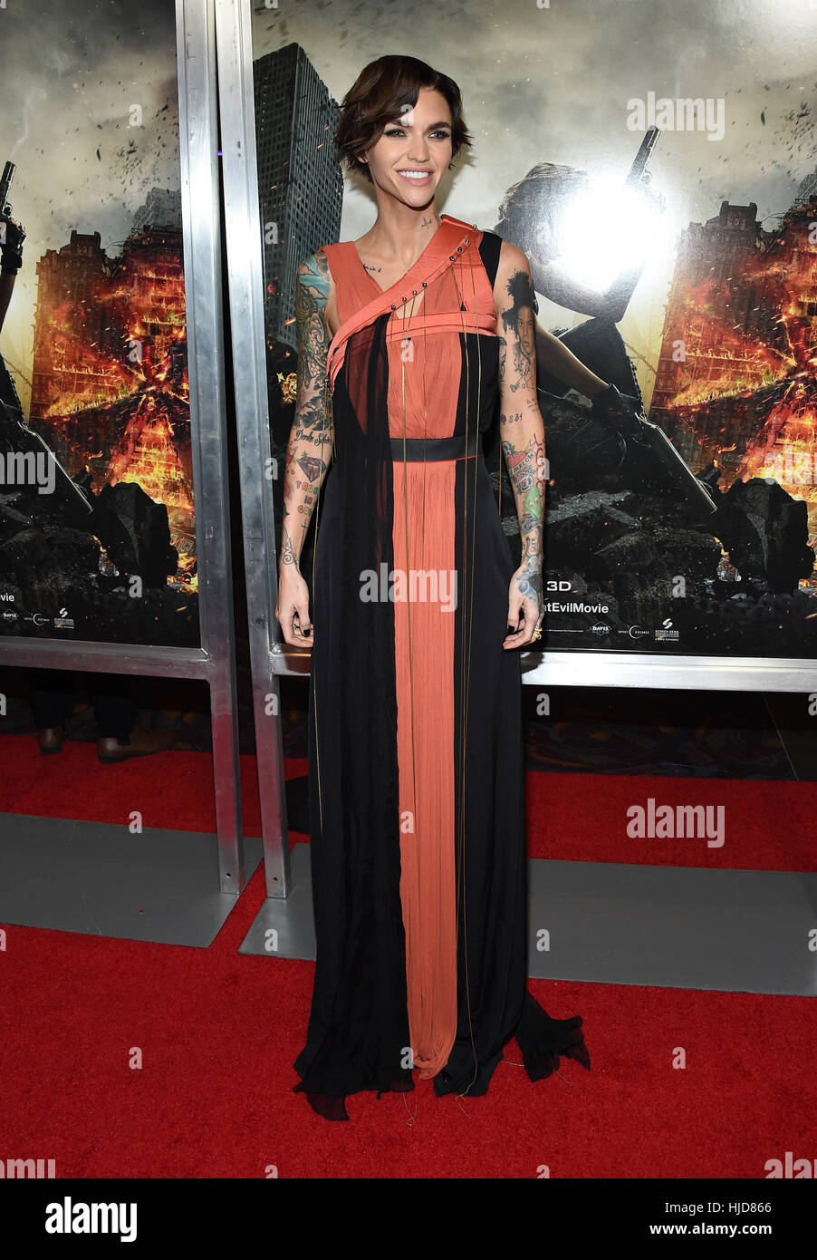 Hollywood, California, USA. 23rd Jan, 2017. Ruby Rose arrives for the ...