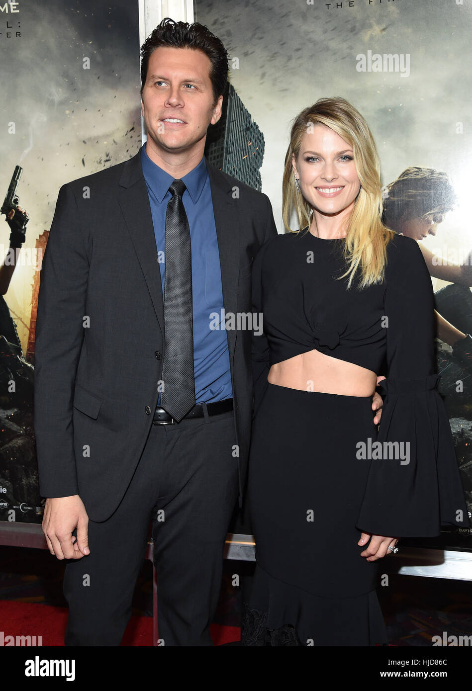 Hollywood, California, USA. 23rd Jan, 2017. Ali Larter and Hayes ...