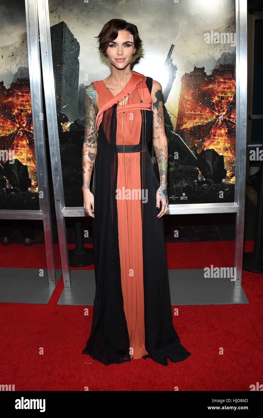 Hollywood, California, USA. 23rd Jan, 2017. Ruby Rose arrives for the ...