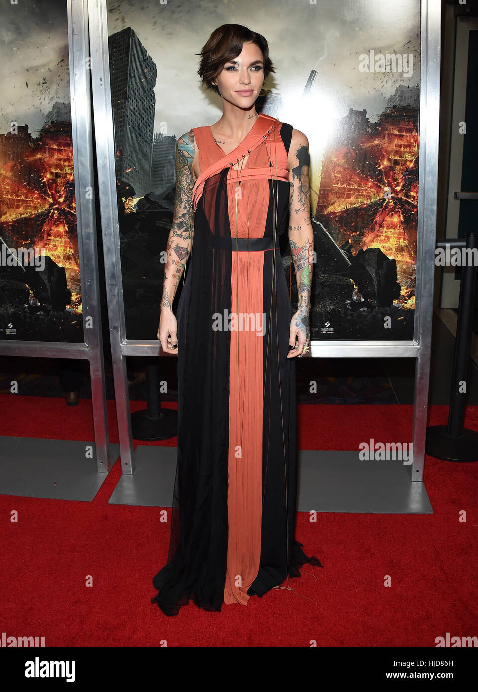 Hollywood, California, USA. 23rd Jan, 2017. Ruby Rose arrives for the ...