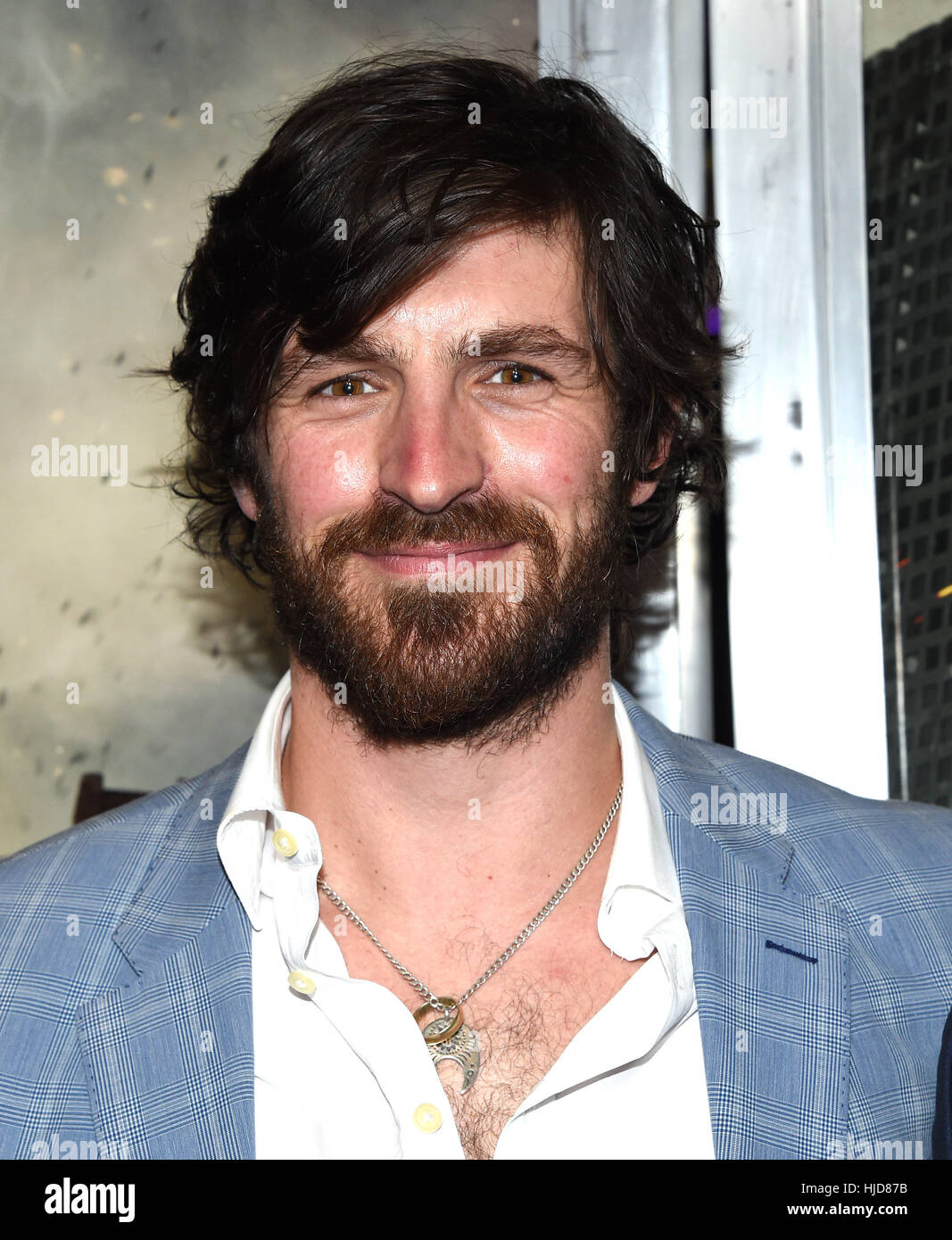 Hollywood, California, USA. 23rd Jan, 2017. Eoin Macken arrives for the ...