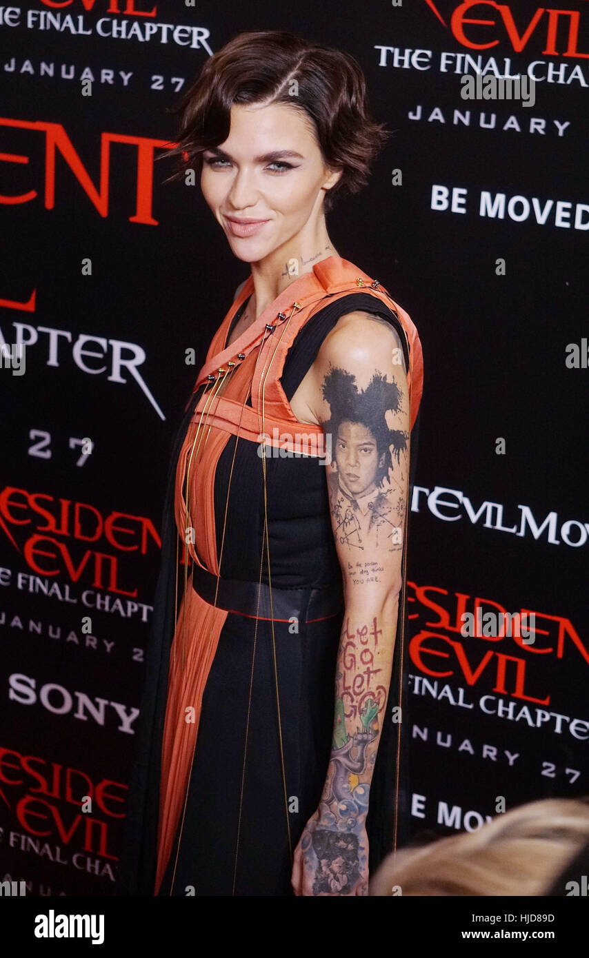 Ruby rose 2017 hi-res stock photography and images - Alamy