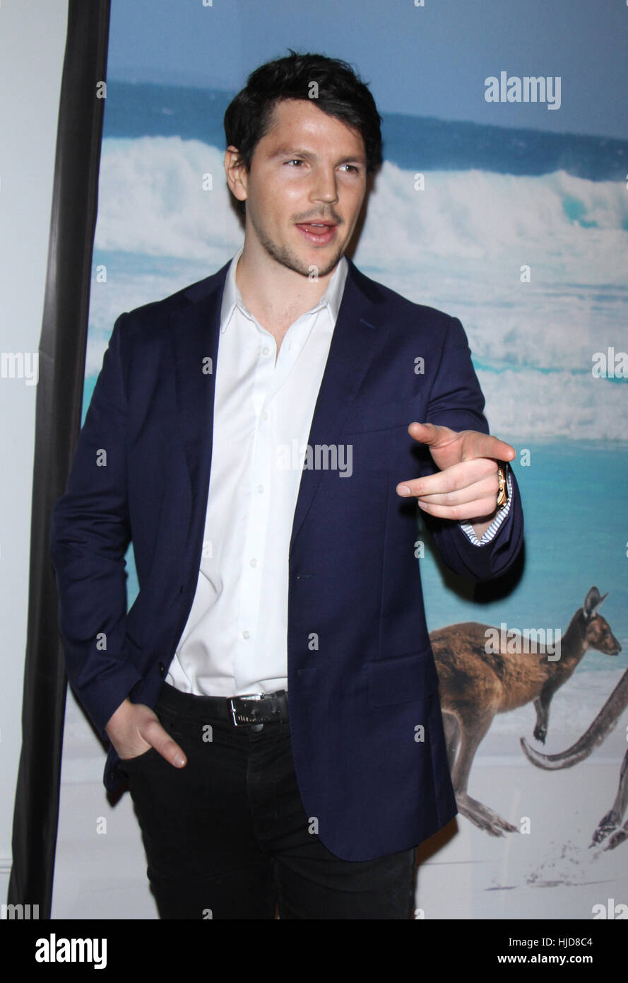 New York, NY, USA. 23rd Jan, 2017. Dan Churchill pictured at A Virtual ...