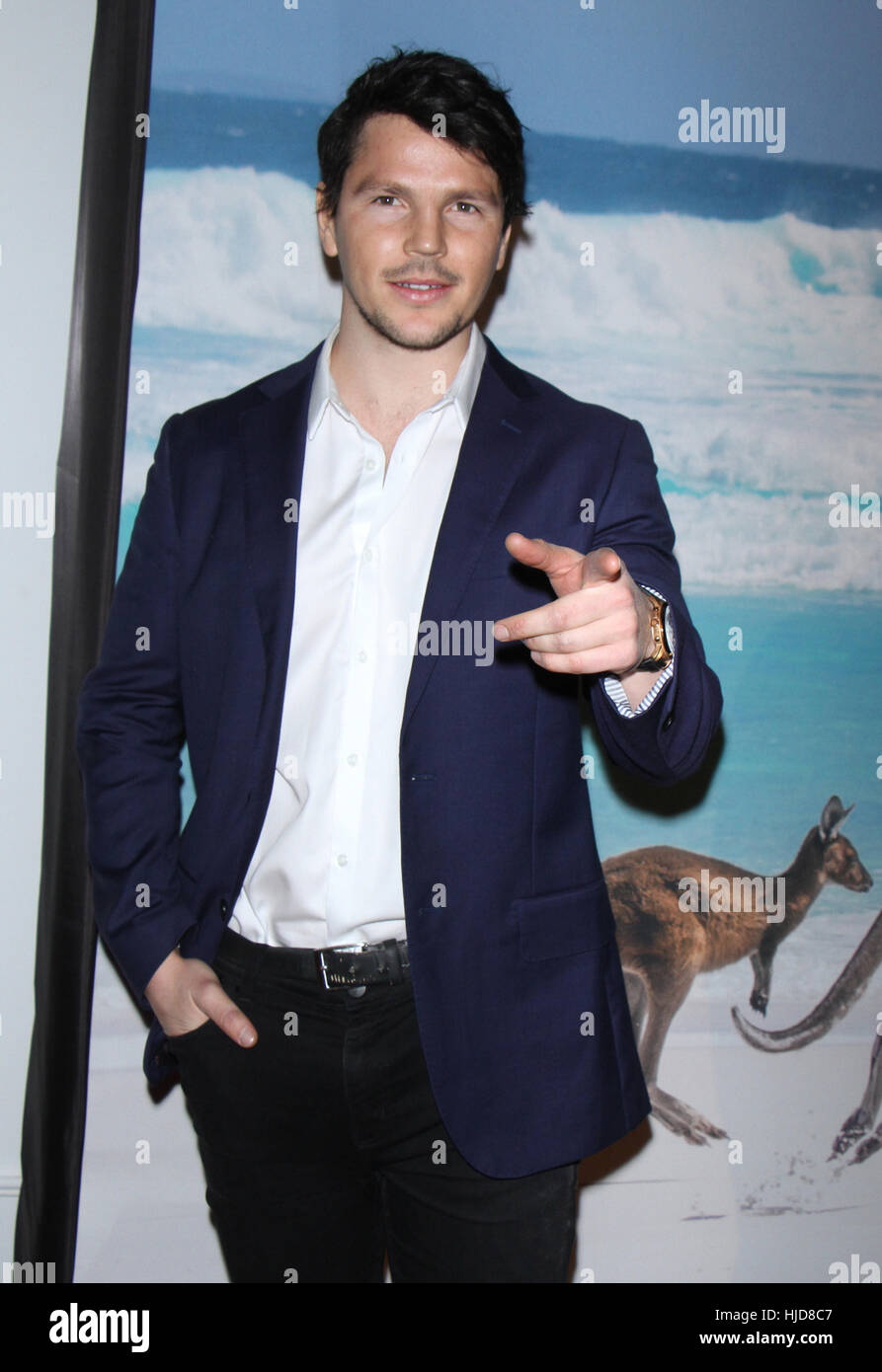 New York, NY, USA. 23rd Jan, 2017. Dan Churchill pictured at A Virtual ...