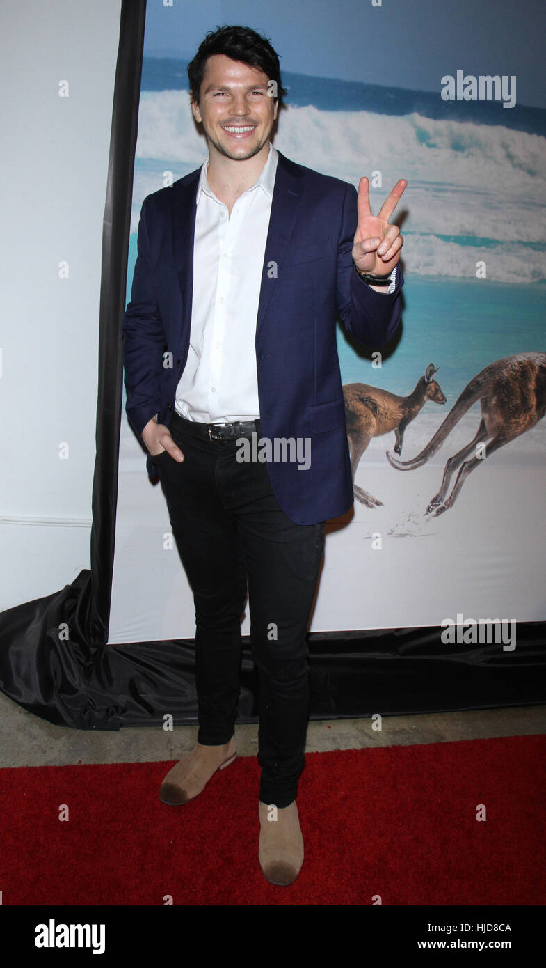 New York, NY, USA. 23rd Jan, 2017. Dan Churchill pictured at A Virtual ...