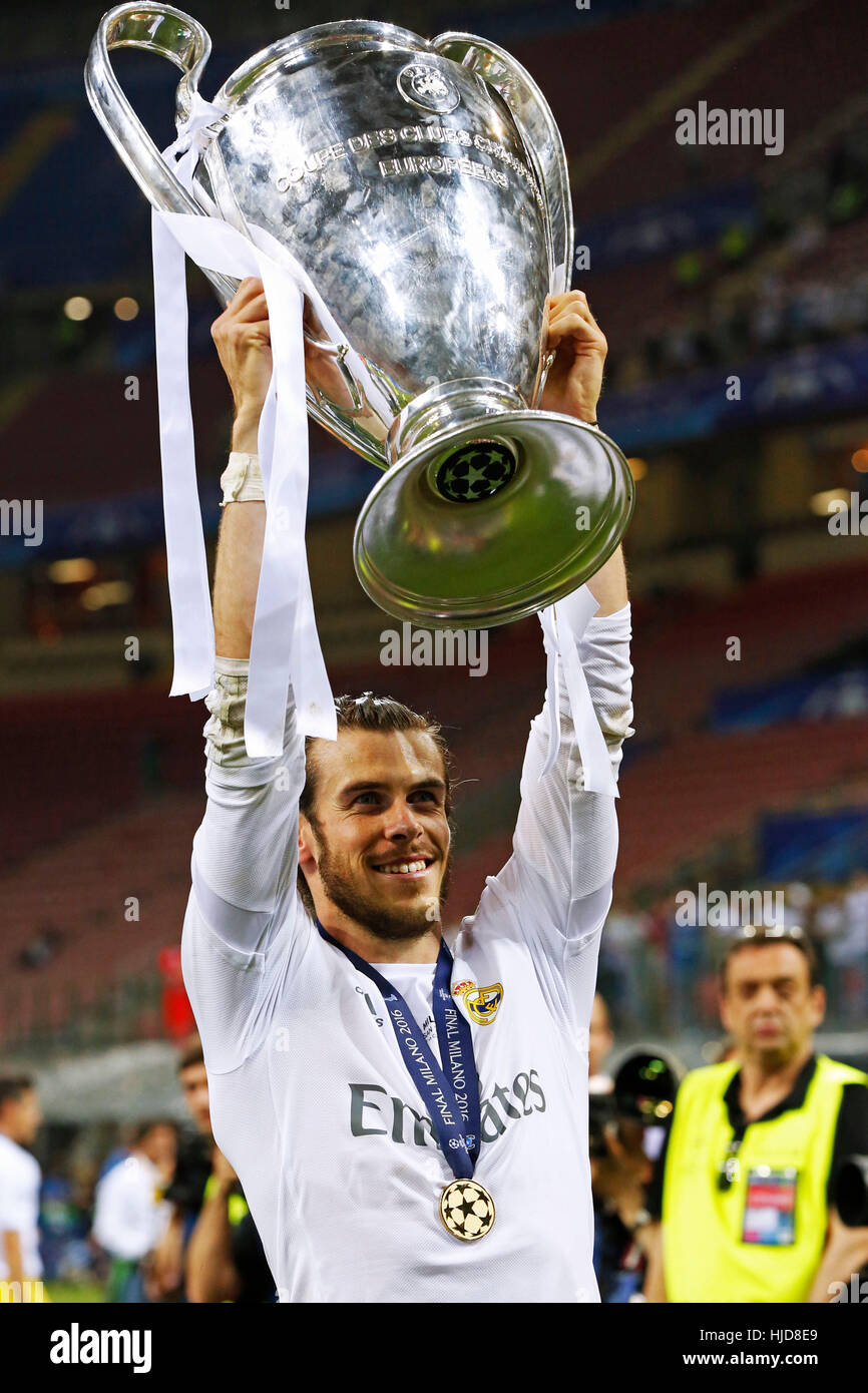 San Siro Stadium, Milan, Italy. 28th May, 2016. Gareth Bale (Real), MAY ...