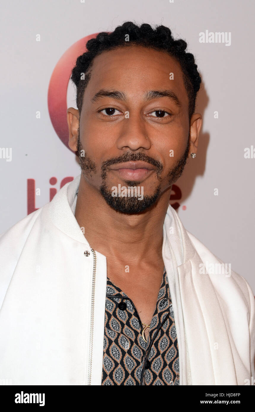 West Hollywood, California, USA. 23rd Jan, 2017. Brandon T. Jackson ...