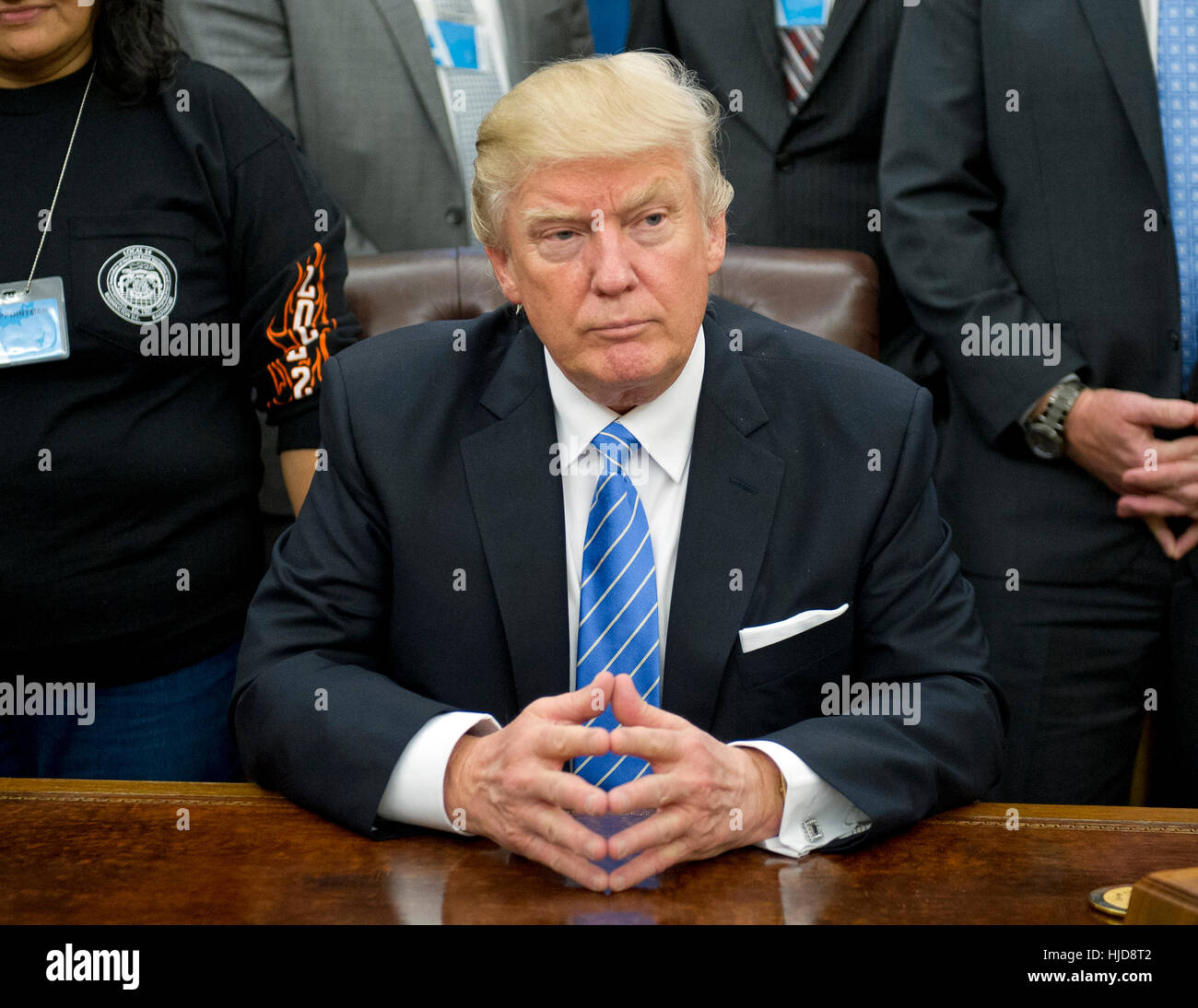 Trump oval office hi-res stock photography and images - Alamy