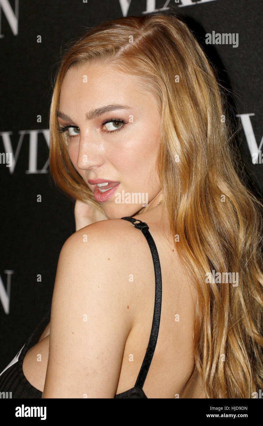 Kendra Sutherland at the 2017 AVN Adult Entertainment Expo held at the Hard Rock Hotel and ...