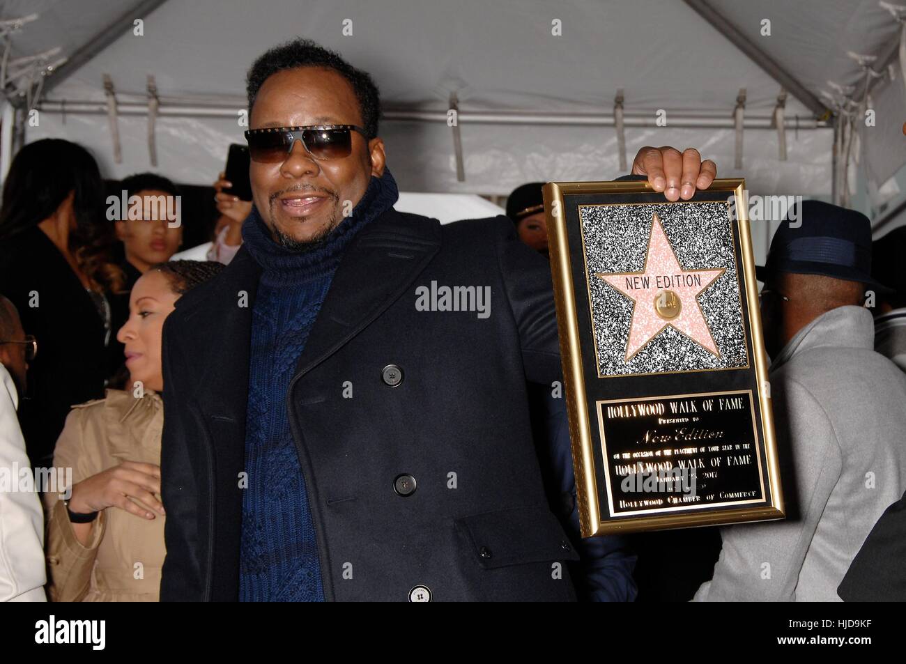 California, USA. 23rd Jan, 2017. Bobby Brown at the induction ceremony ...