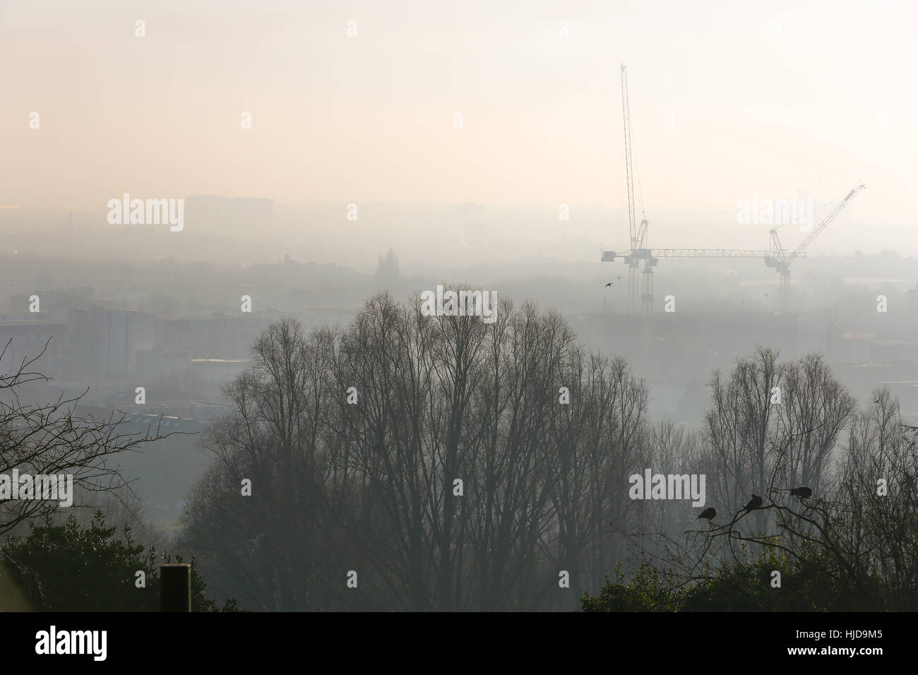 High air pollution hi-res stock photography and images - Alamy