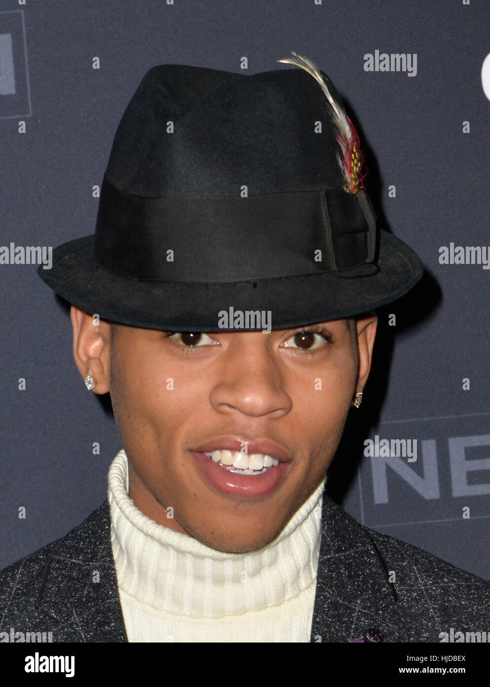 Los Angeles, Ca, USA. 23rd Jan, 2017. Bryshere Gray at BET's The New ...