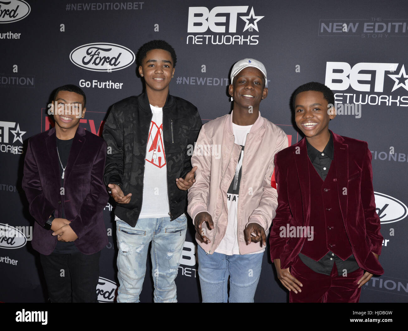 Los Angeles, Ca, USA. 23rd Jan, 2017. Dante Hoagland, Myles Truitt ...