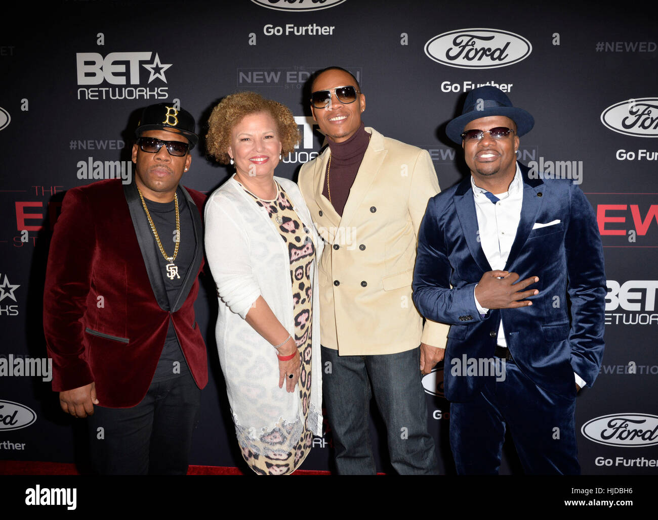 Los Angeles, Ca, USA. 23rd Jan, 2017. Bell, Biv, Devoe and Debra Lee at ...