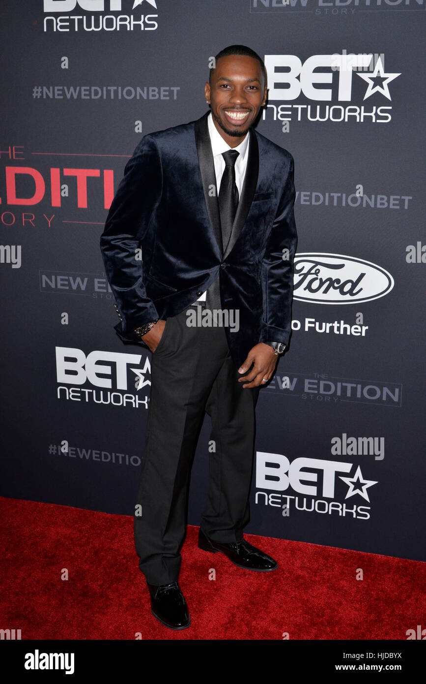 Los Angeles, Ca, USA. 23rd Jan, 2017. Melvin Jackson Jr. at BET's The ...