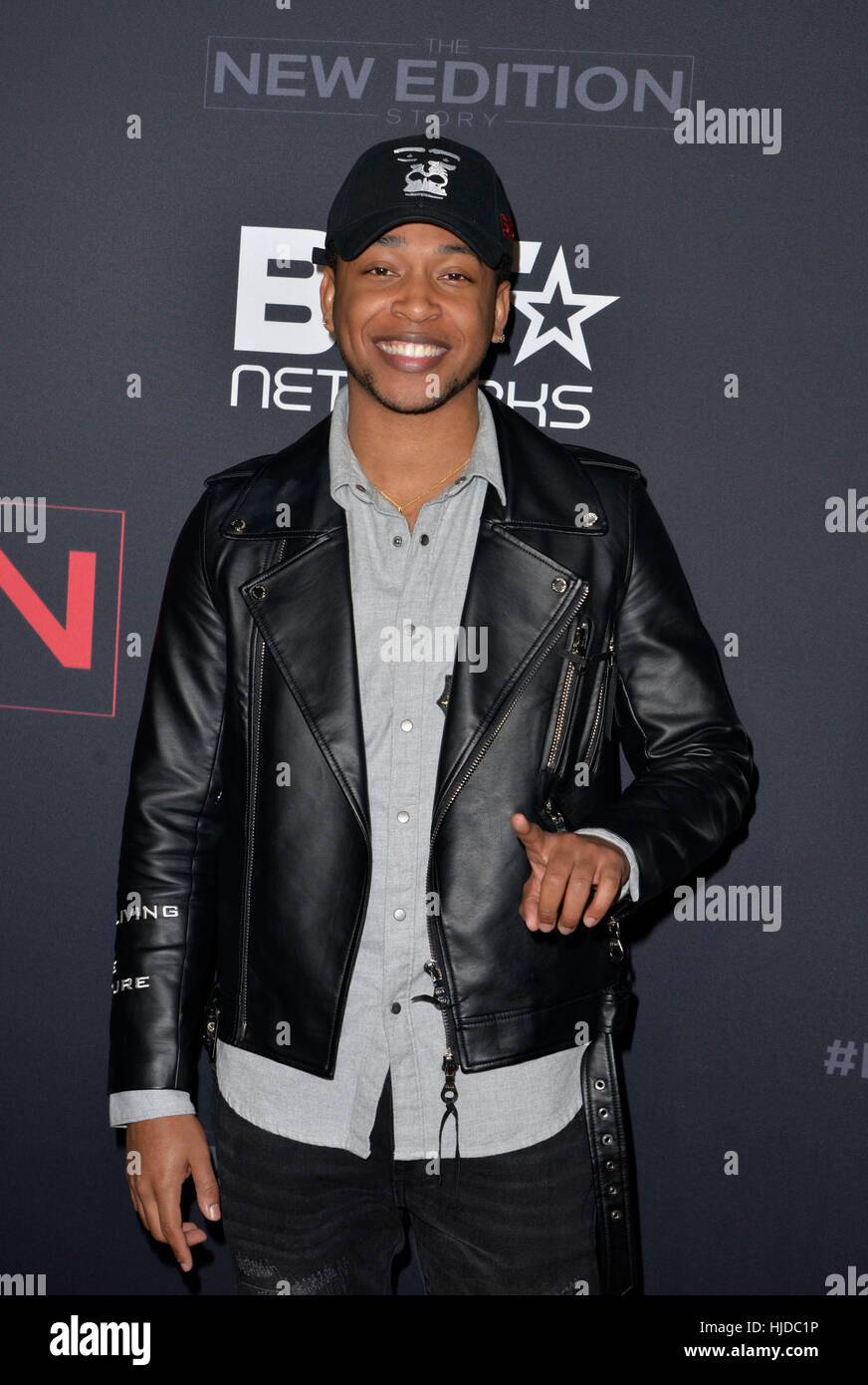 Los Angeles, Ca, USA. 23rd Jan, 2017. Jacob Latimore at BET's The New ...