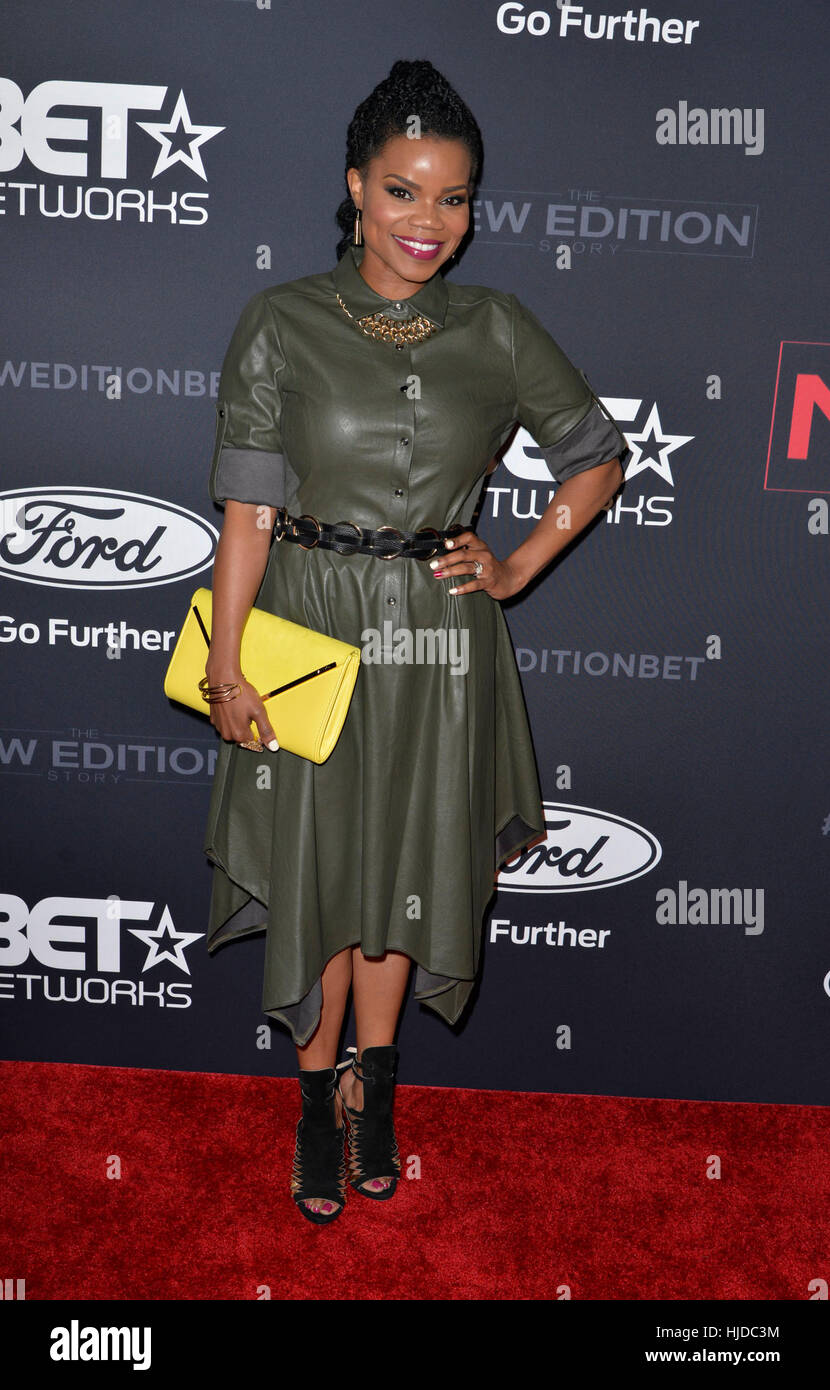 Los Angeles, Ca, USA. 23rd Jan, 2017. Kelly Jenrette at BET's The New ...