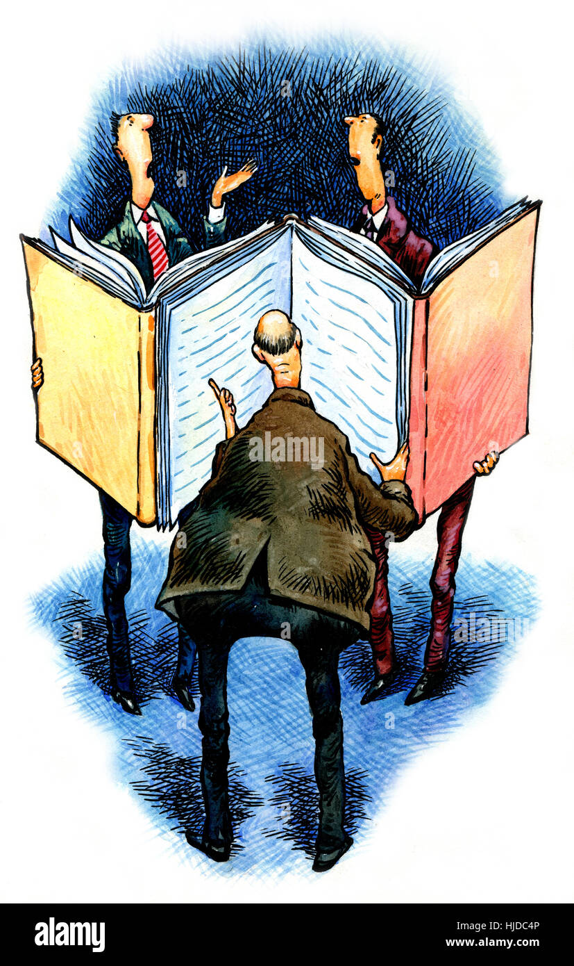different points of view discussion Stock Photo - Alamy