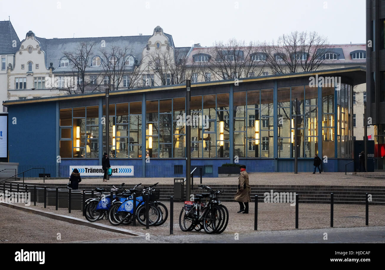 Berlin, Germany. 23rd Jan, 2017. The "Traenenpalast" (lit. "palace of ...