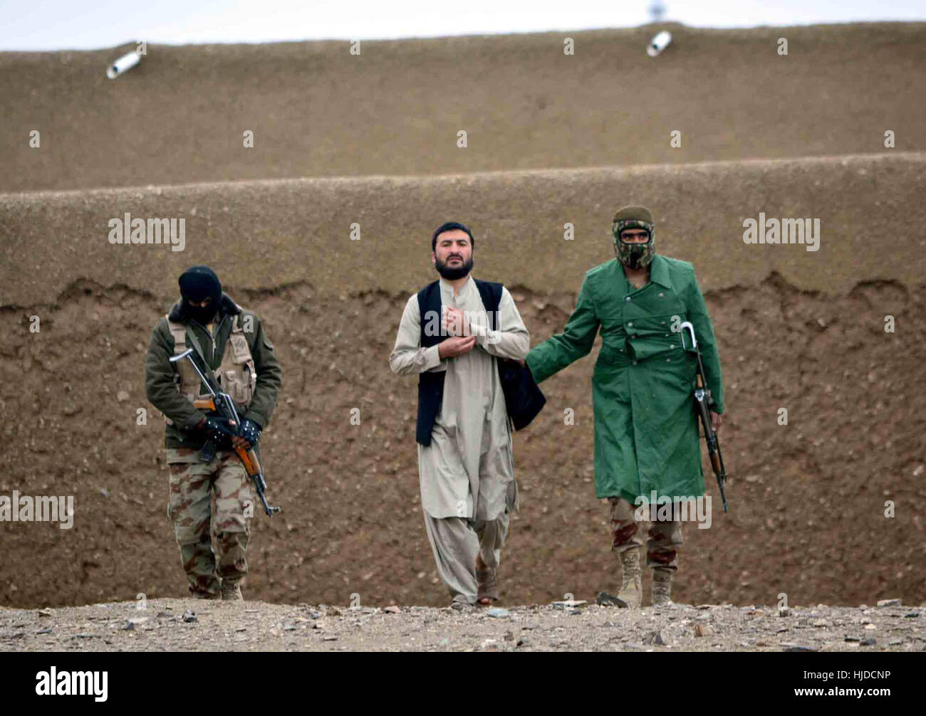 Pakistan. 24th Jan, 2017. Chaman scouts and police holding joint ...