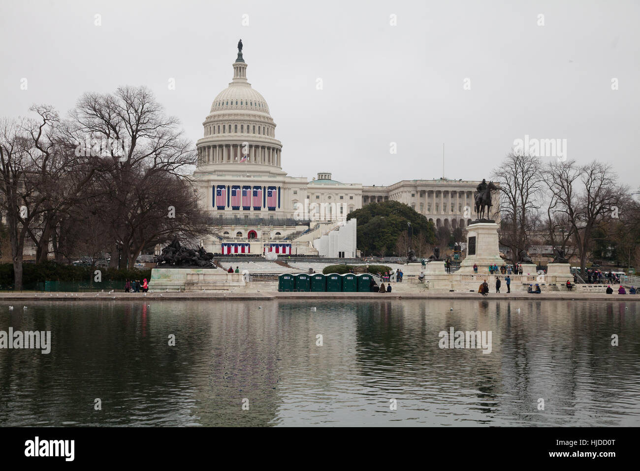Washington, USA. January 21st, 2017. United States Capitol Building one ...