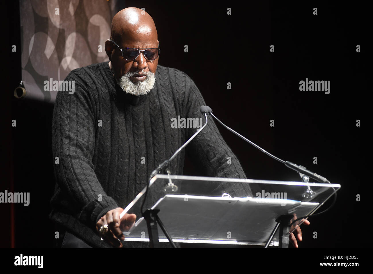 San Jose, USA. 24th Jan, 2017. HARRY EDWARDS, professor emeritus at UC ...