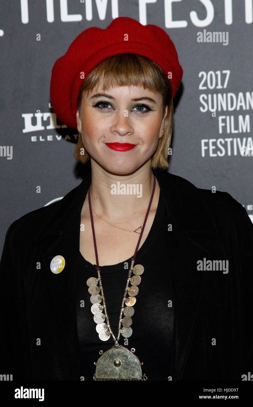 Park City, USA. 24th Jan, 2017. Jess Wolfe (Composer) at arrivals for BAND AID Premiere at ...