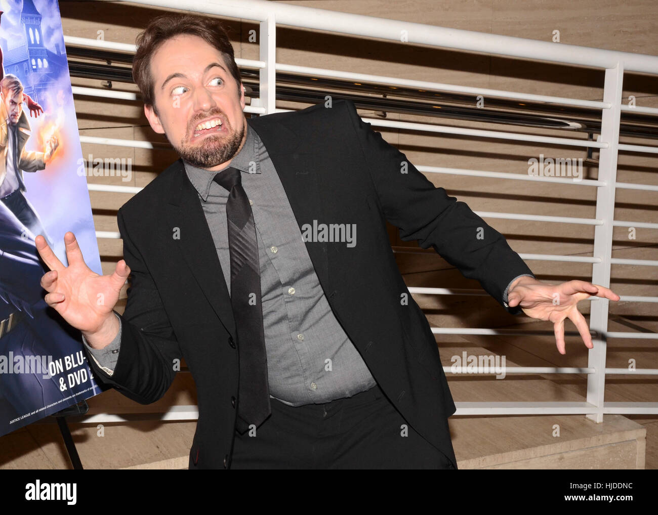 Los Angeles, USA. 23rd Jan, 2017. Ray Chase attends premiere of Warner ...