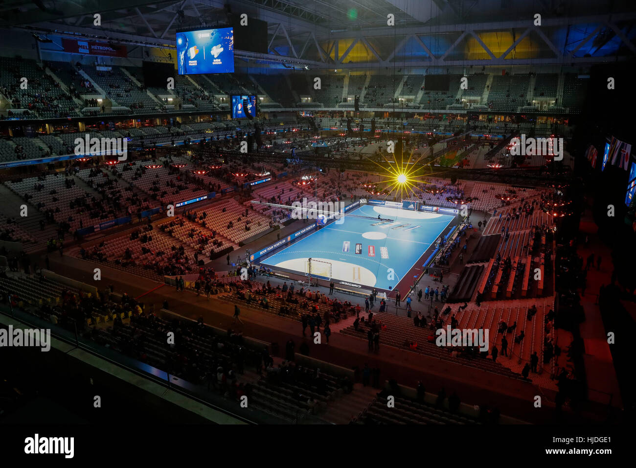 Handball stadium hi-res stock photography and images - Alamy