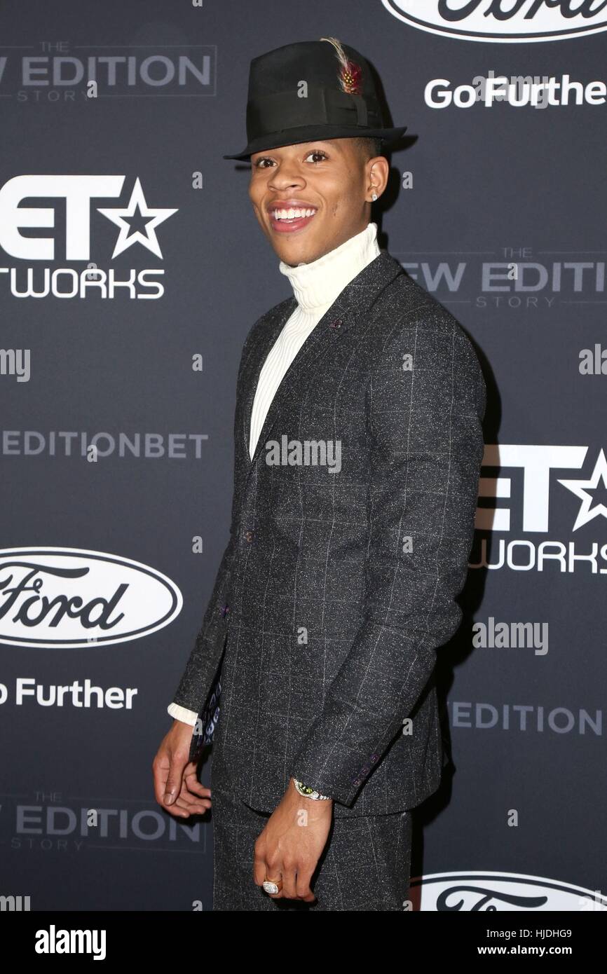 Bryshere Y. Gray at arrivals for BET's THE NEW EDITION STORY Premiere ...
