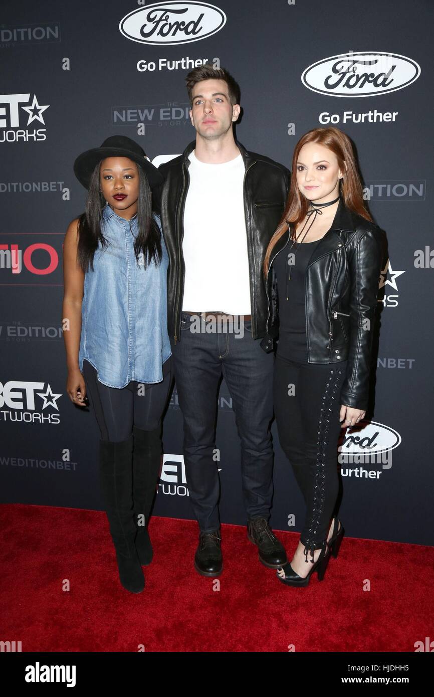 Los Angeles, CA, USA. 23rd Jan, 2017. Jake Allyn, guests at arrivals ...