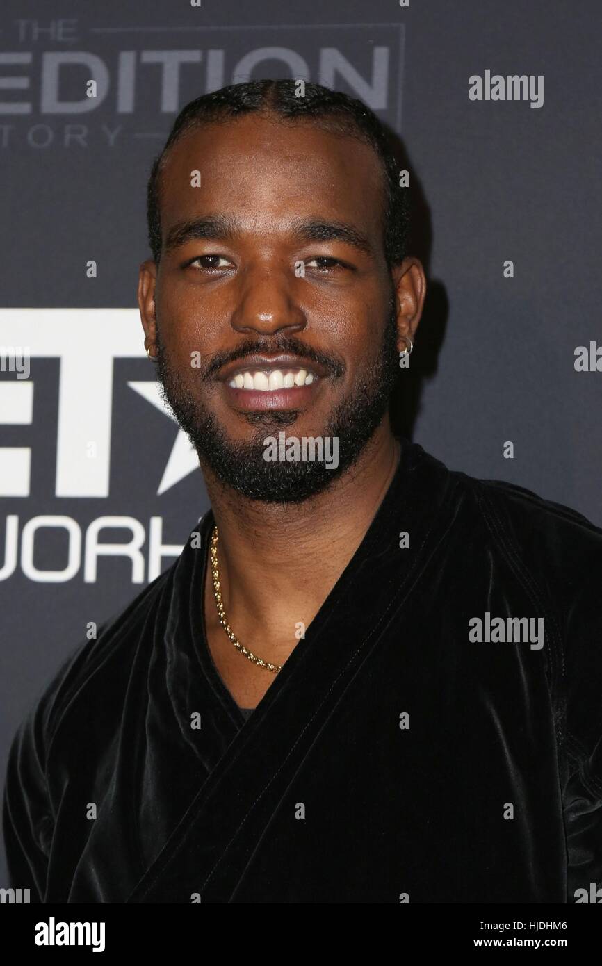 Los Angeles, CA, USA. 23rd Jan, 2017. Luke James at arrivals for BET's ...