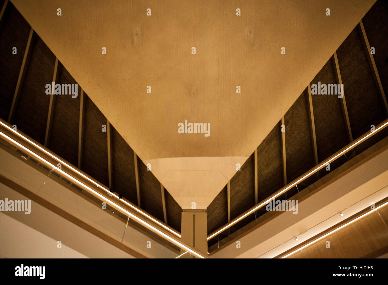 The Atrium in the new Design Museum designed by the architect John ...