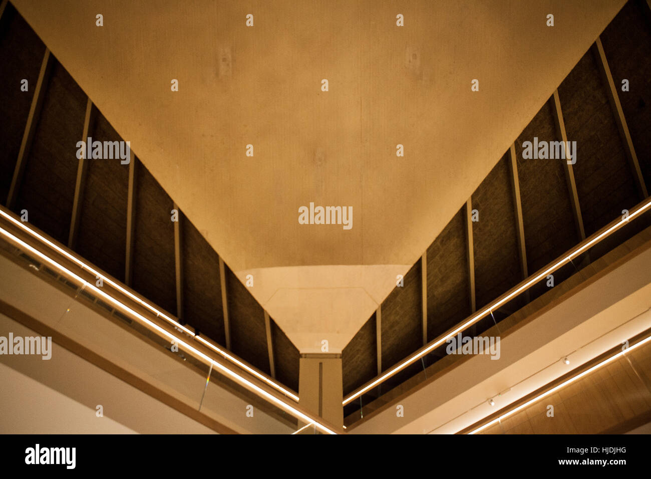 The Atrium in the new Design Museum designed by the architect John ...