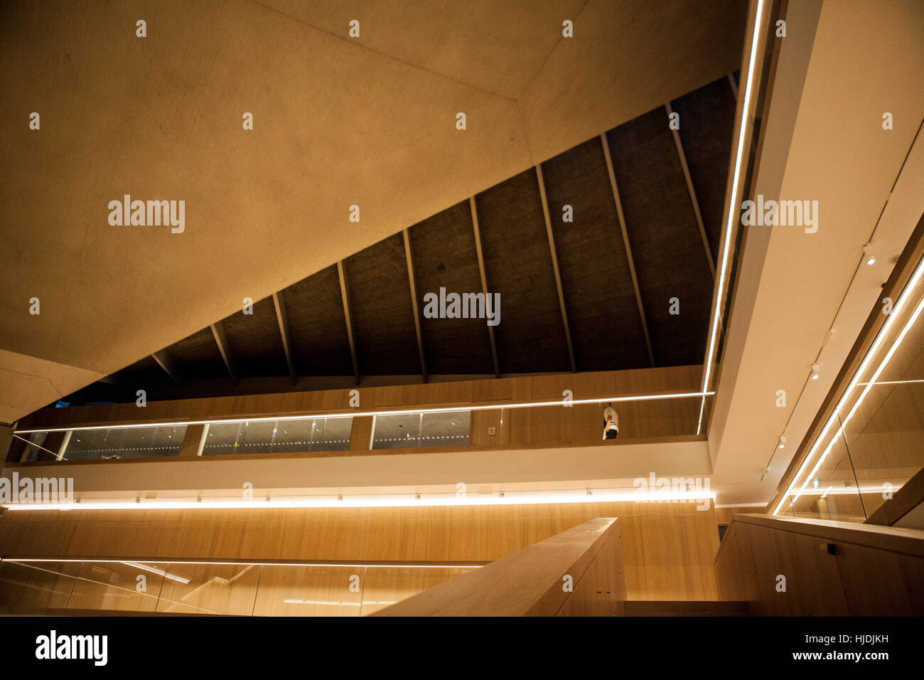 The Atrium in the new Design Museum designed by the architect John ...