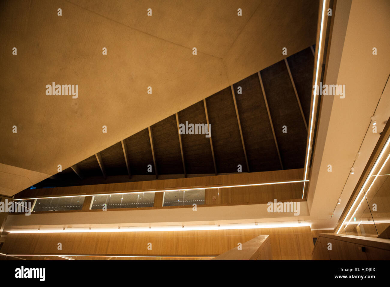 The Atrium in the new Design Museum designed by the architect John ...