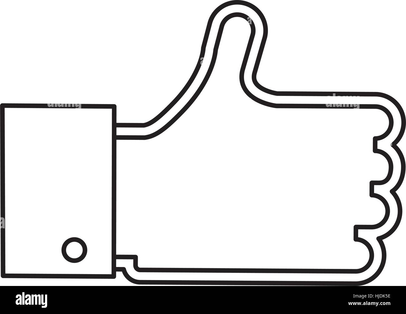 hand like symbol icon vector illustration design Stock Vector Image ...
