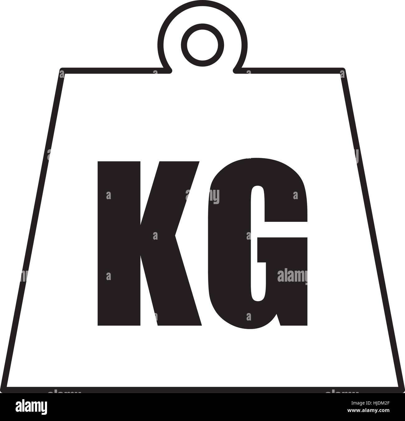 Kg Icon High Resolution Stock Photography and Images - Alamy