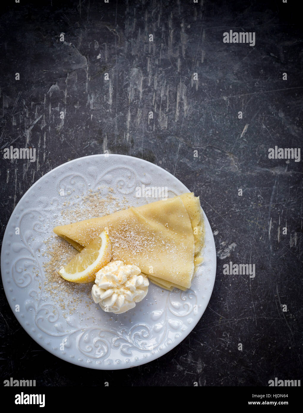 Plain crepe hi-res stock photography and images - Alamy