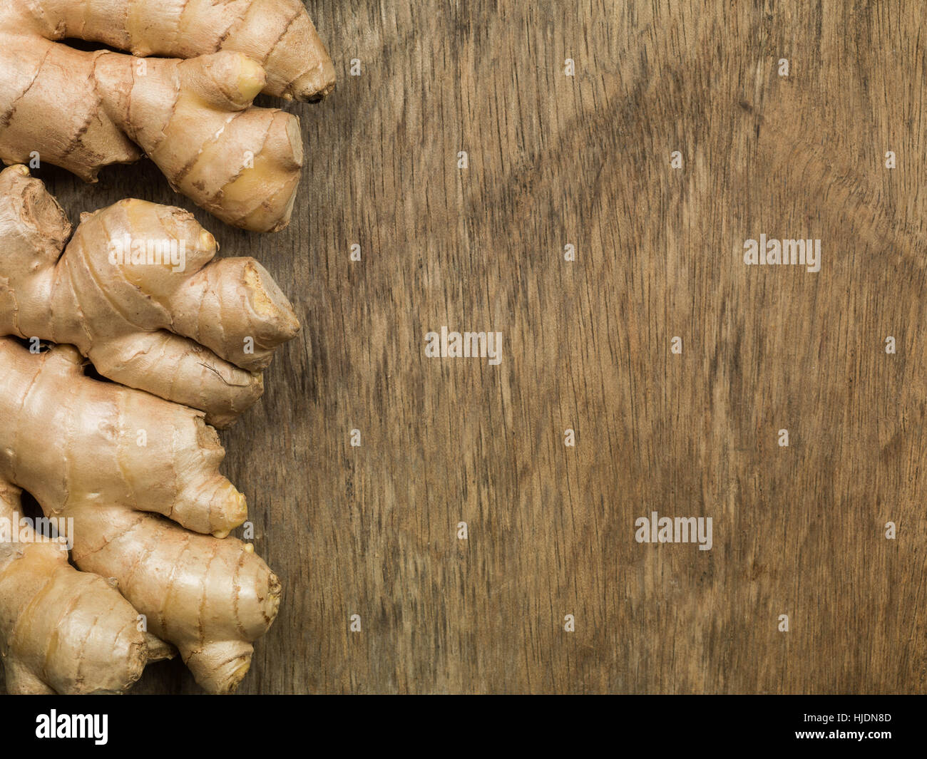 Fresh Uncooked Aromatic Spicy Root Ginger Spice Stock Photo - Alamy