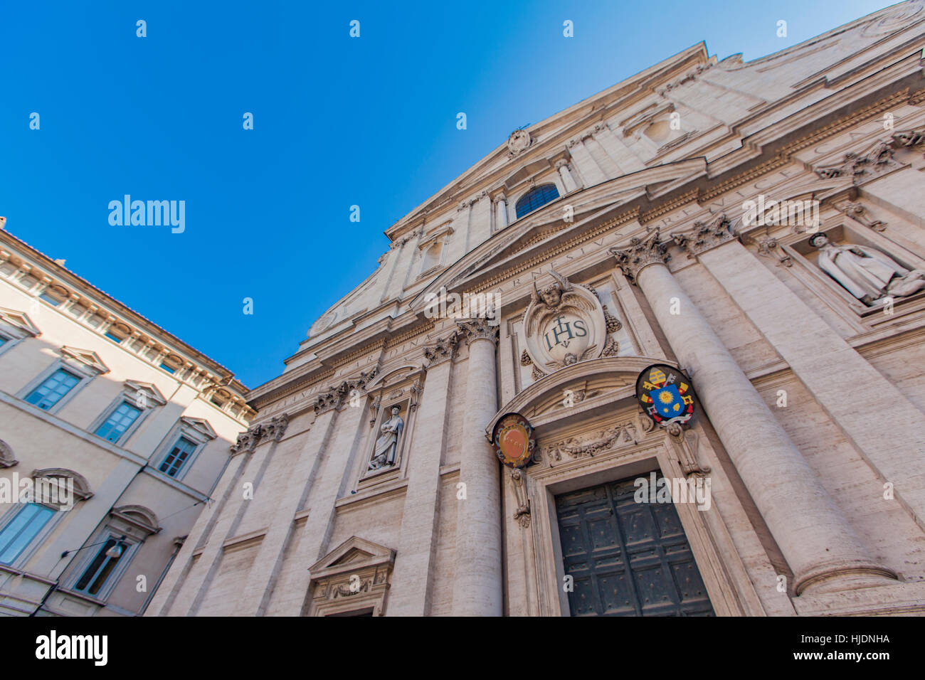 Church of the Gesu in Rome, Italy Stock Photo - Alamy