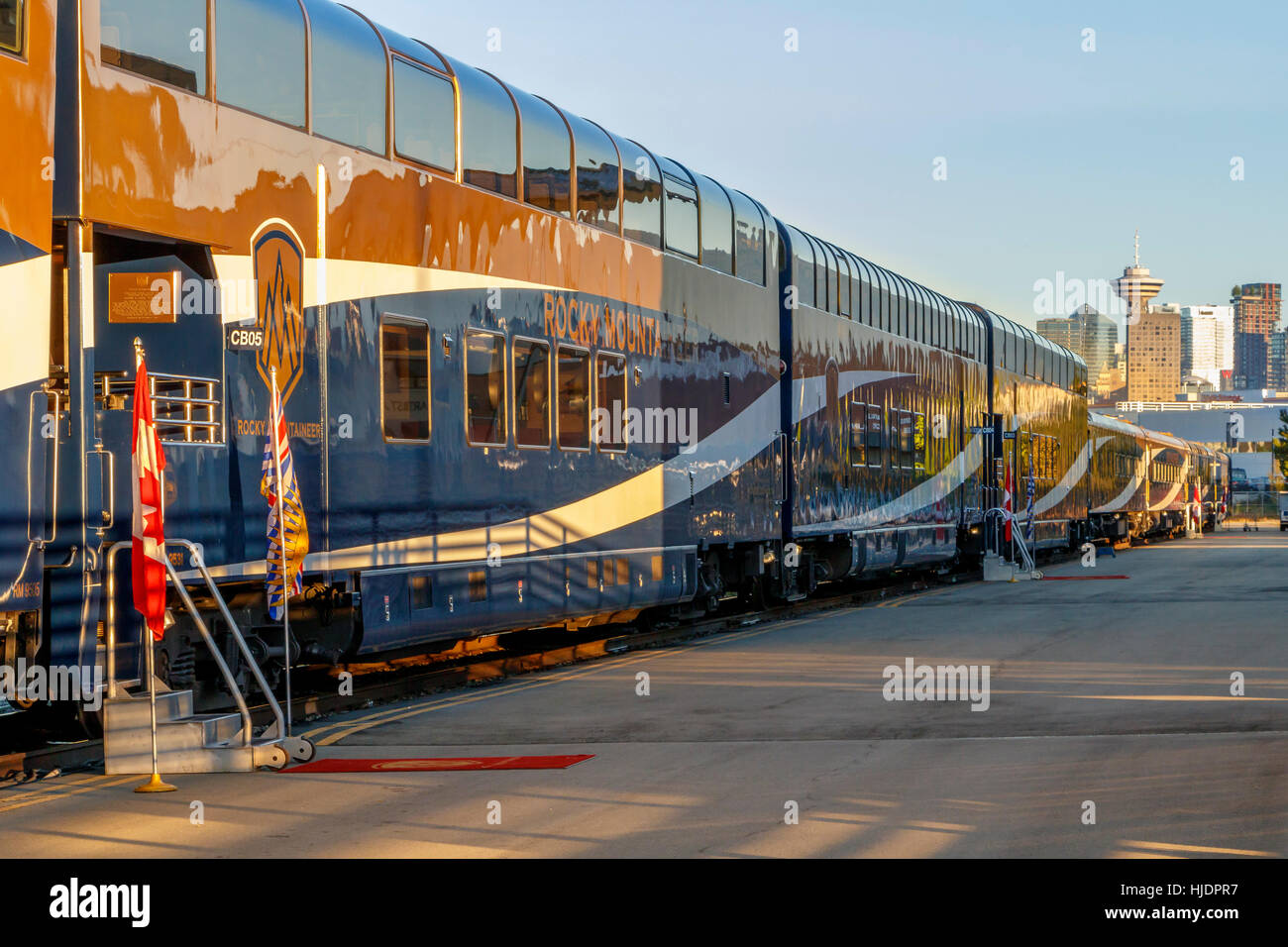 Rocky mountaineer train vancouver hi-res stock photography and images ...