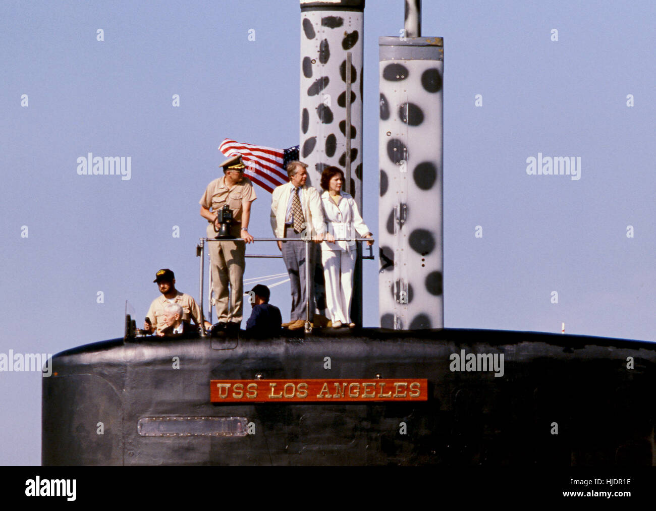 President Jimmy Carter, First Lady Rosalynn Carter and Admiral Hyman ...